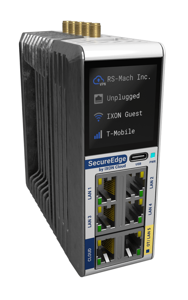 SecureEdge Pro: pasarela de borde y router VPN industrial seguros