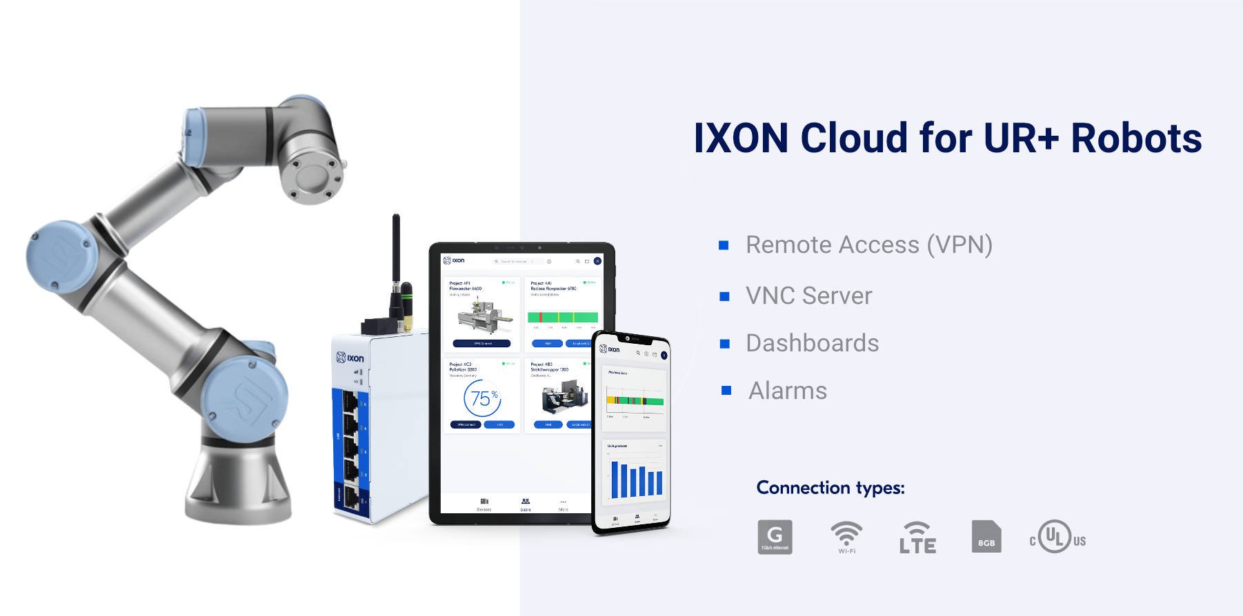 Remote Access & Control for Universal Robots