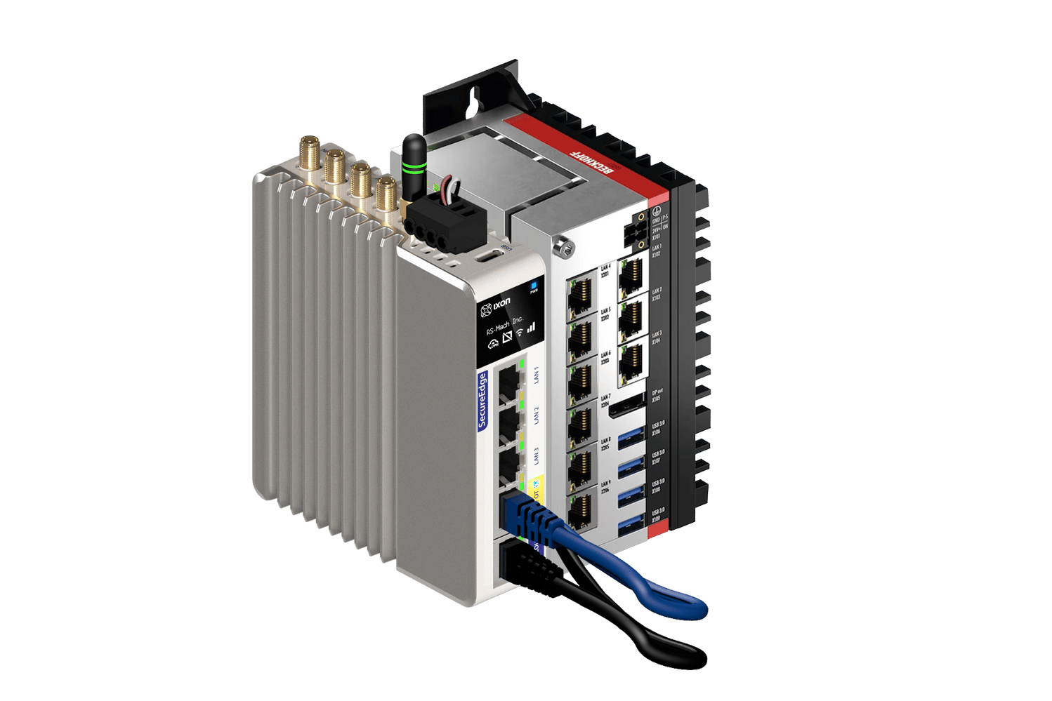 Remote access Beckhoff PLC, IPC and HMI: secure and fast