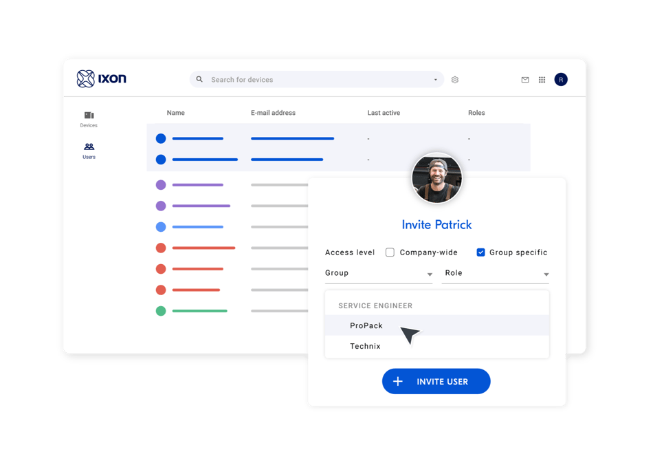 Industrial IoT platform with integrated remote access | IXON Cloud