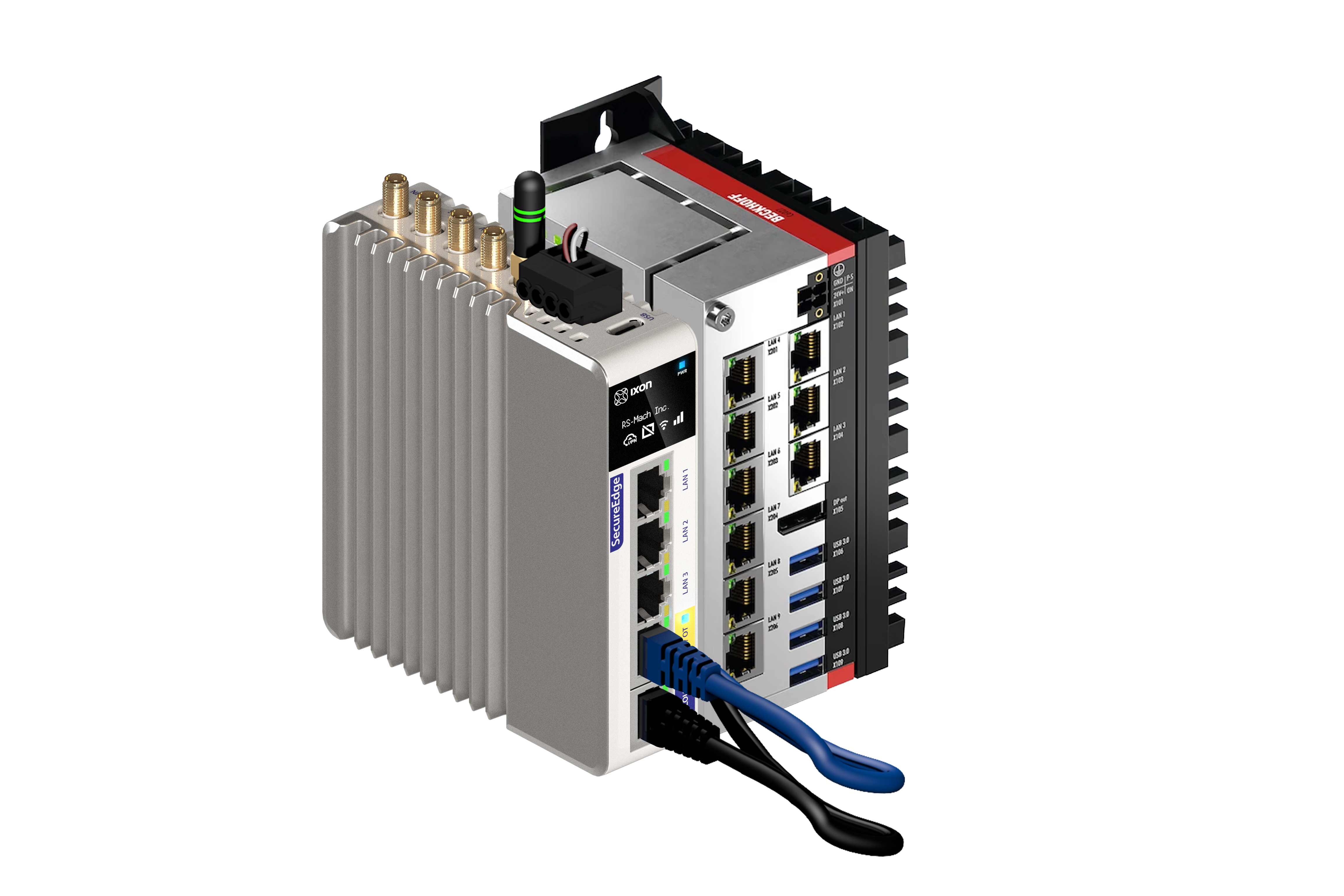 Remote access Beckhoff PLC, IPC and HMI: secure and fast